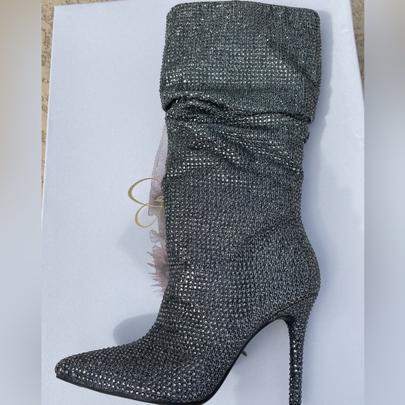 Jessica Simpson | Shoes | Jessica Simpson Layzer Boots Pewter | Poshmark